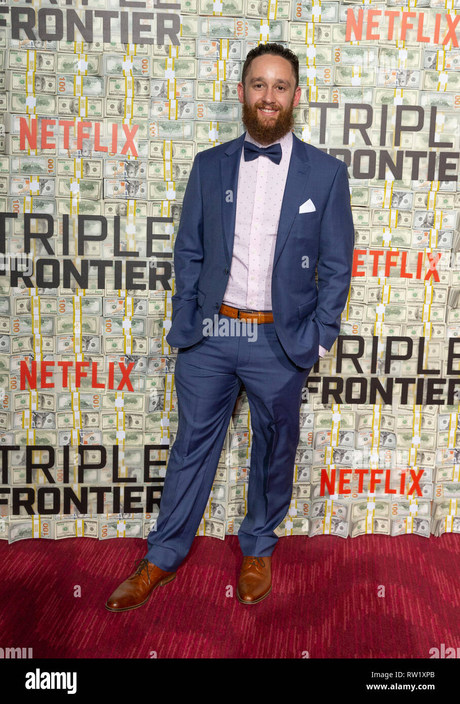 New York, NY - March 3, 2019: Andy Horwitz attends Netflix Triple ...