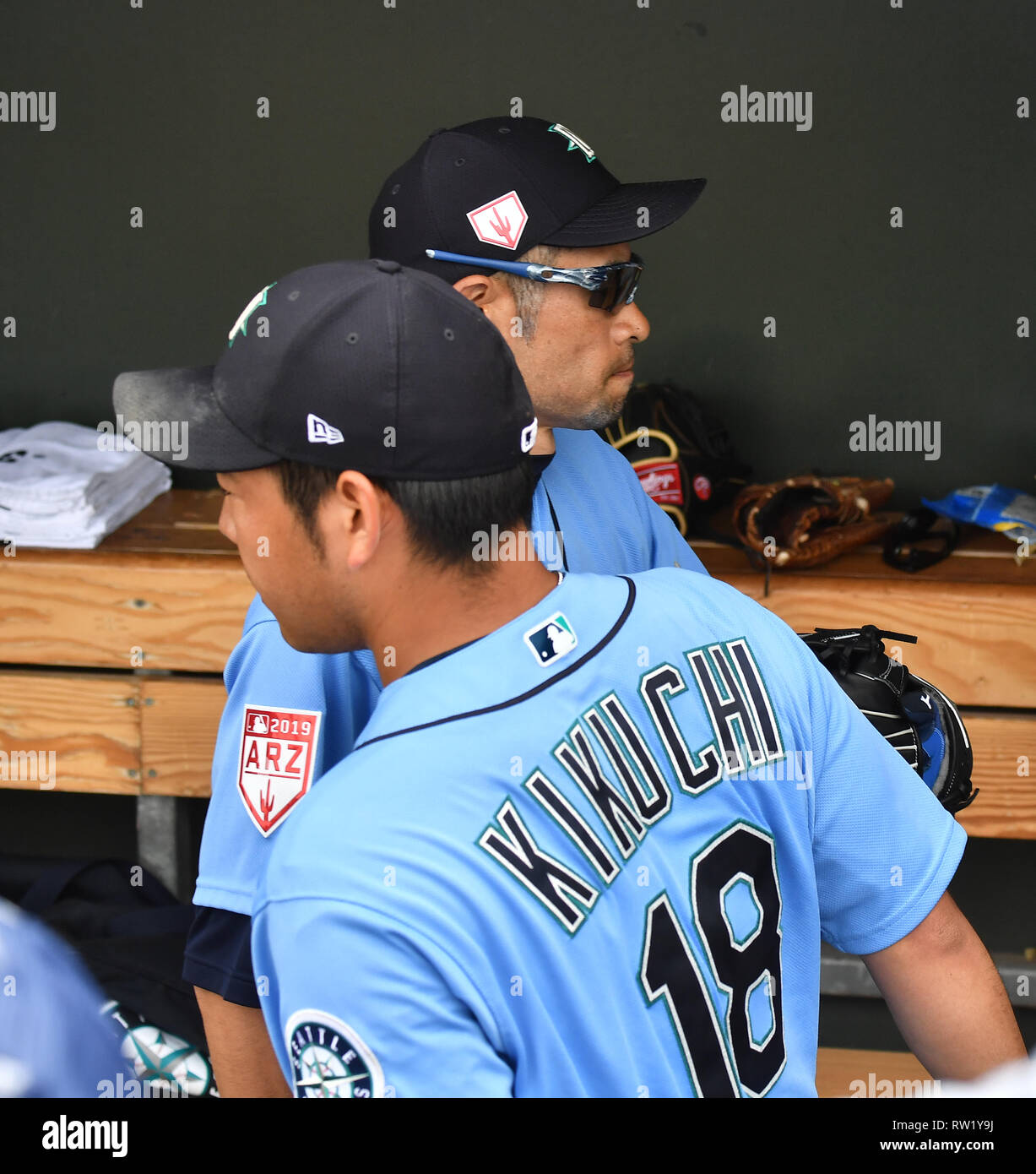 Seattle mariners ichiro suzuki after hi-res stock photography and ...