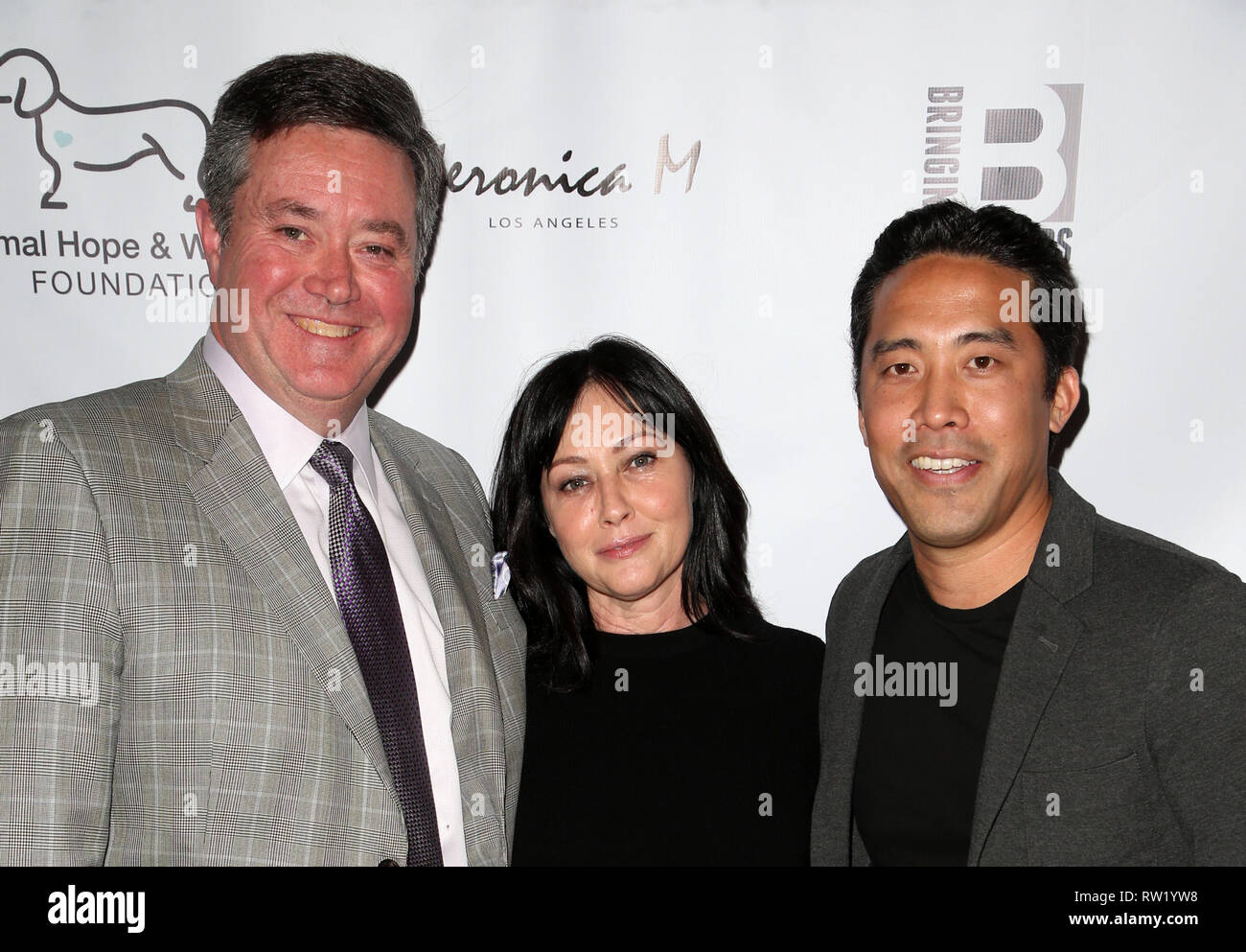 Culver City, Ca. 3rd Mar, 2019. Sean Doherty, Shannen Doherty, Marc ...