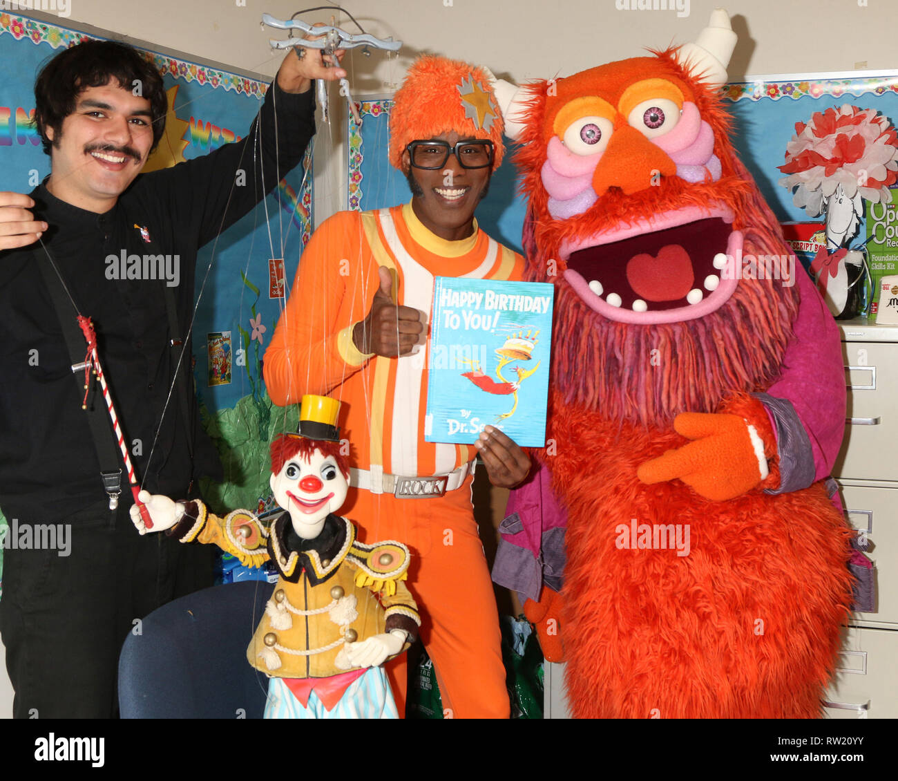 Compton, CA, USA. 1st Mar, 2019. LOS ANGELES - MAR 1: Lance Robertson ...
