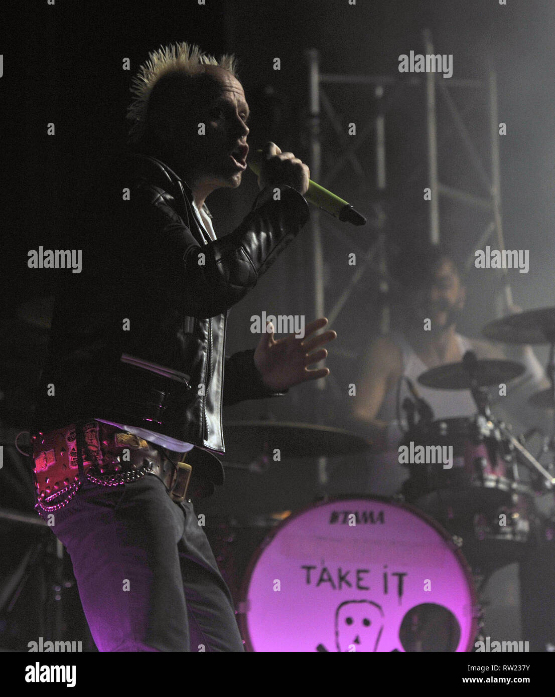 ***FILE PHOTO*** Singer Keith Flint of The Prodigy music band performs ...