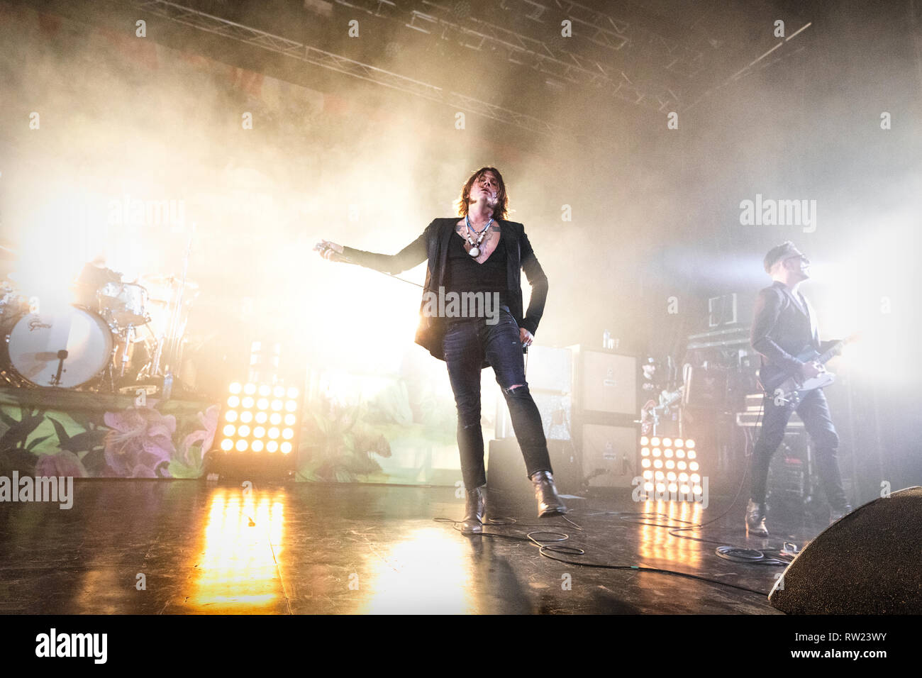 Norway, Oslo - March 3, 2019. The American rock band Rival Sons ...