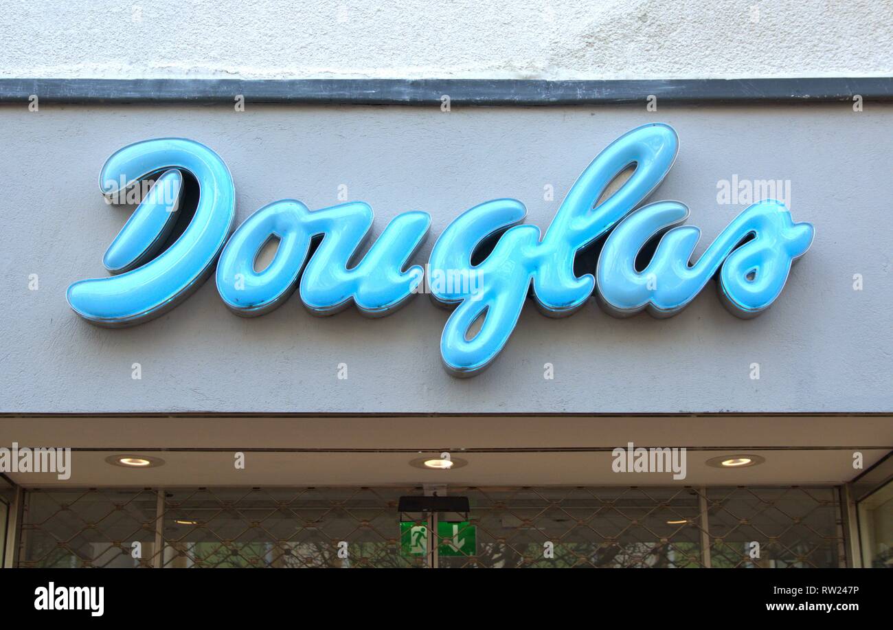 Douglas font hi-res stock photography and images - Alamy