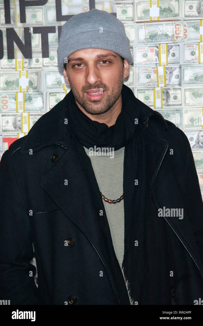 New York, NY, USA. 3rd Mar, 2019. Ari'el Stachel at the NETFLIX world ...