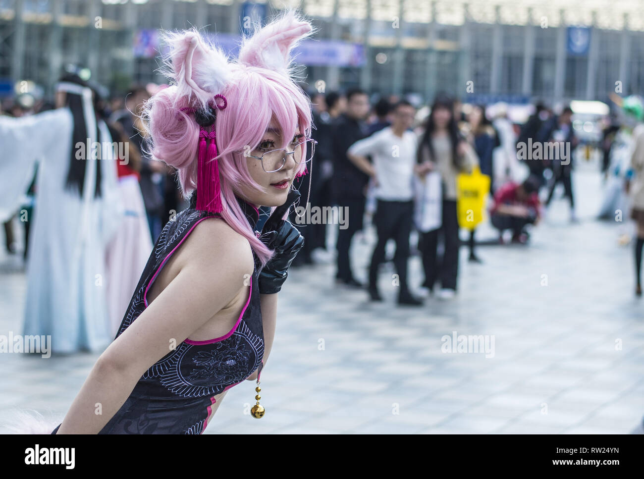 Chengdu, Chengdu, China. 4th Mar, 2019. Chengdu, CHINA-Cosers at the ...