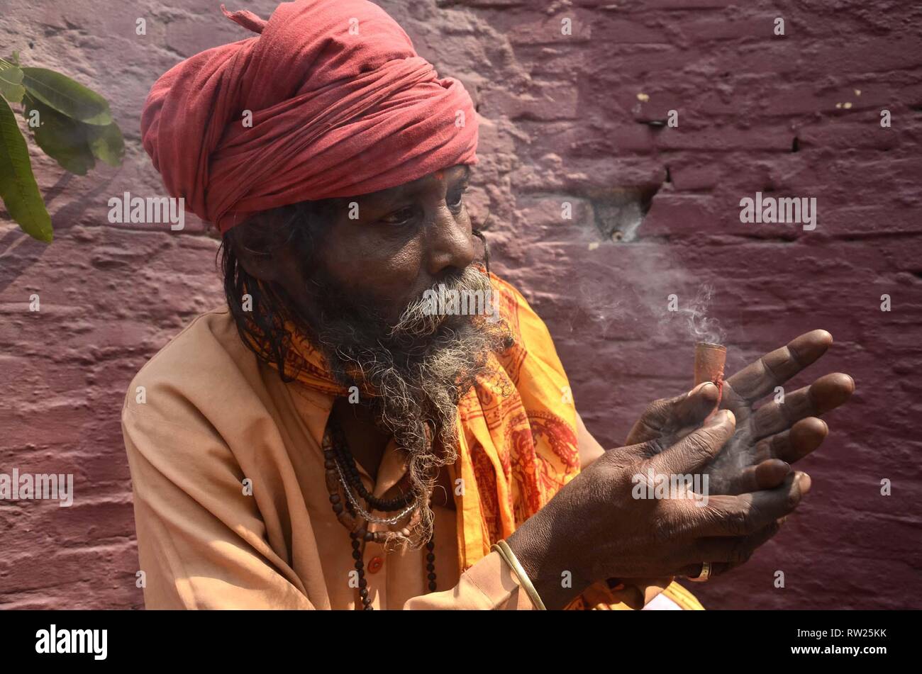 Lord Shiva Smoking Ganja