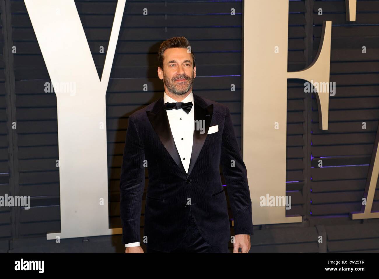 Beverly Hills, CA. 24th Feb, 2019. Jon Hamm at arrivals for 2019 Vanity ...