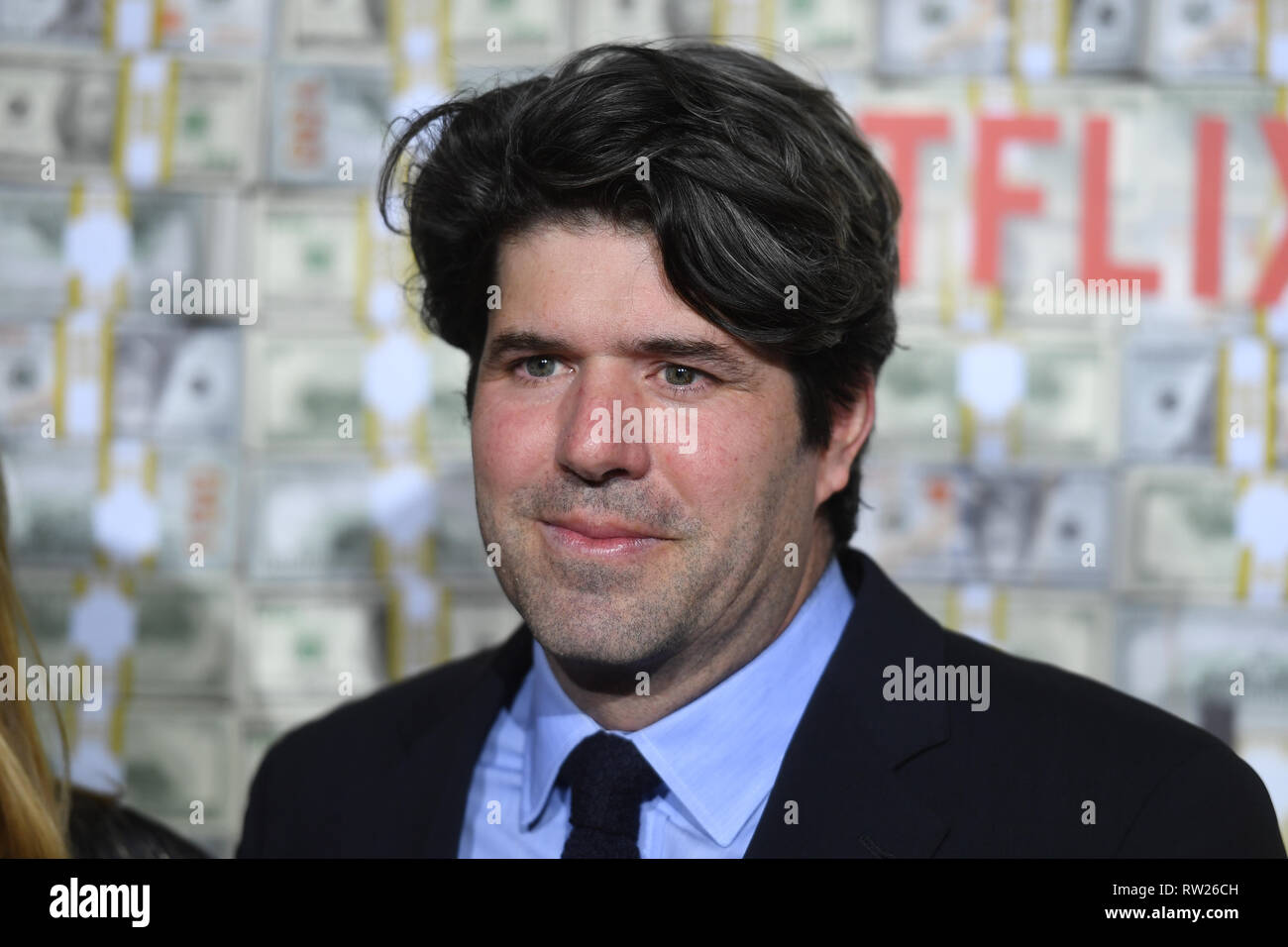 New York, USA. 3rd Mar 2019. J.C. Chandor attends the 'Triple Frontier ...