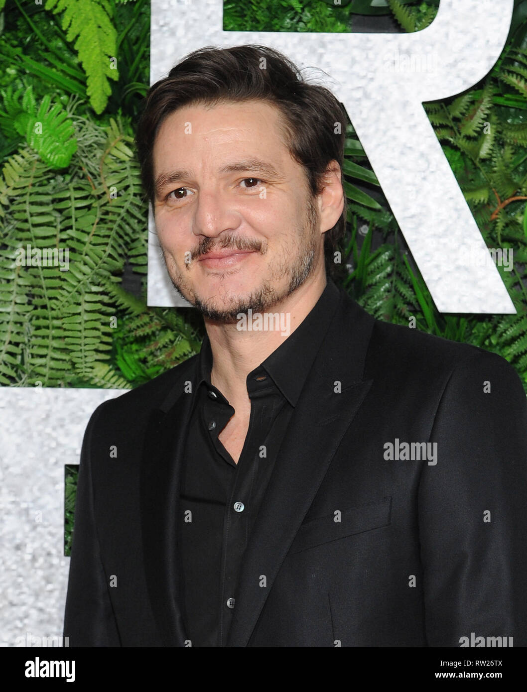 NEW YORK, NY - March 3: Perdo Pascal attends the World premiere for ...