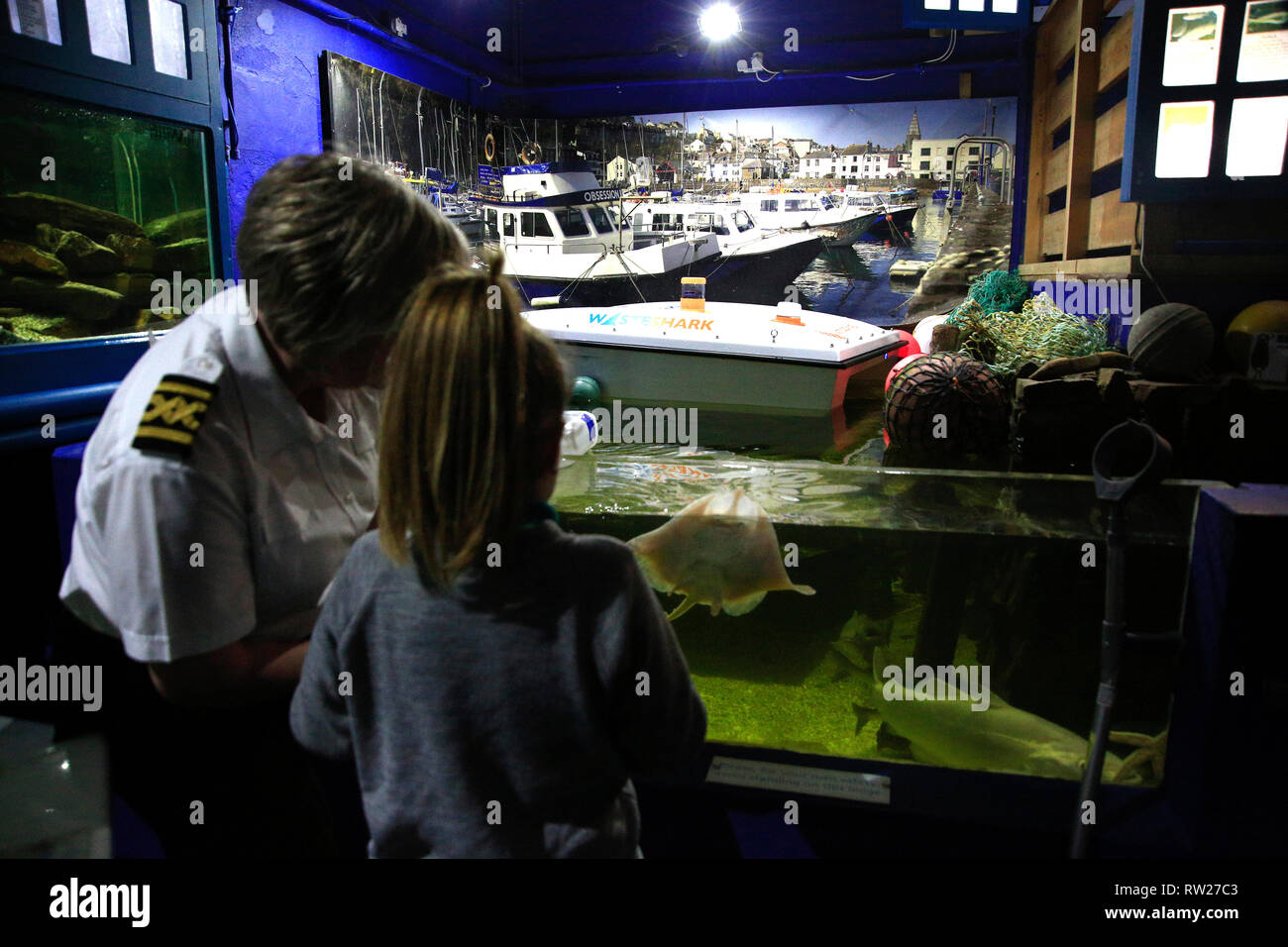 WasteShark makes its UK debut in the seaside town of Ilfracombe, the ...