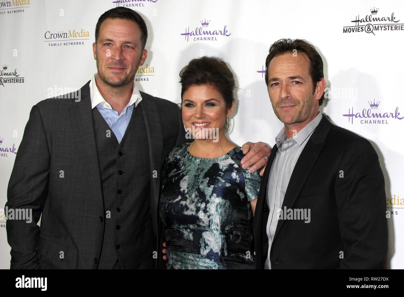 Luke Perry And His Family