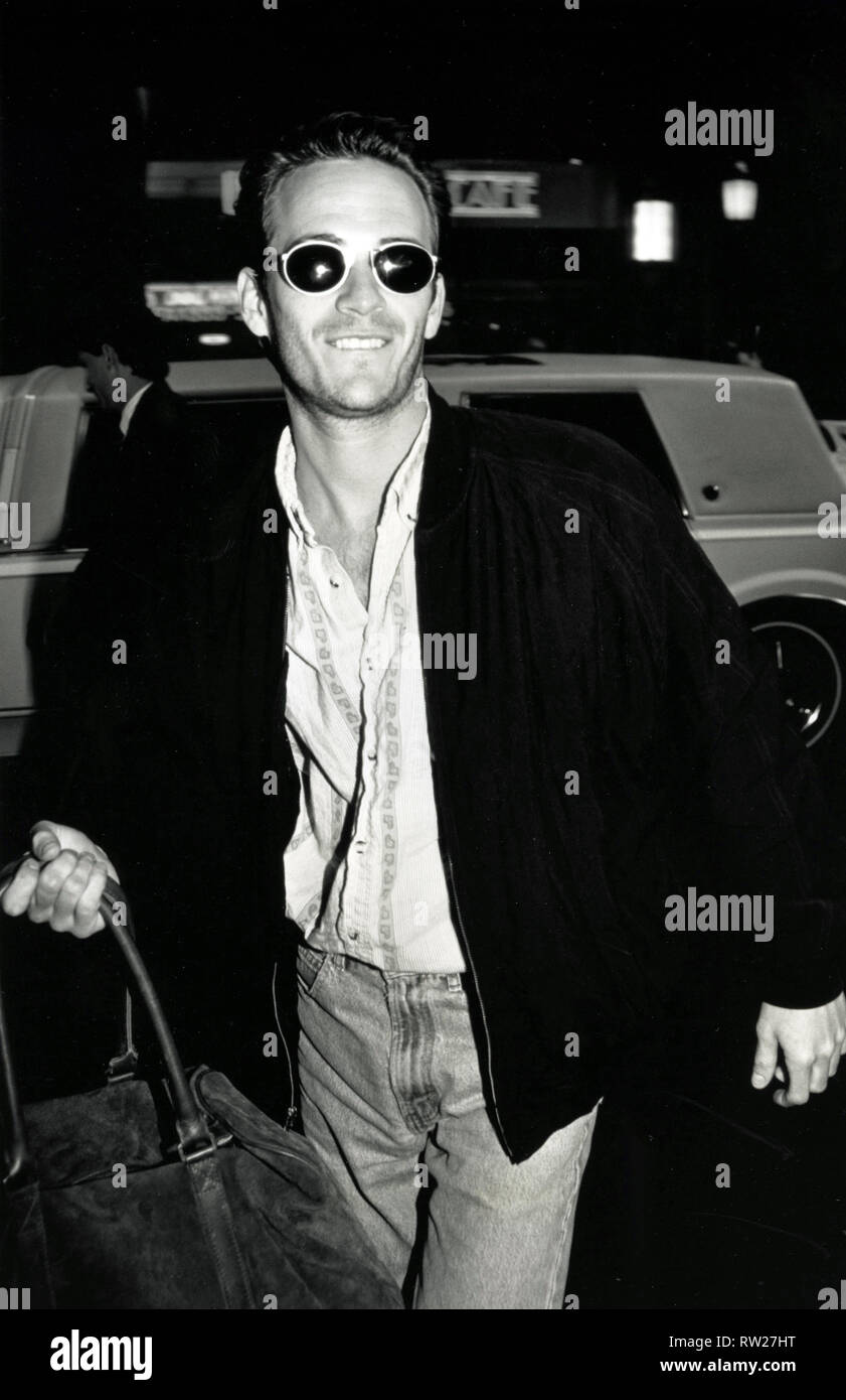 ***FILE PHOTO*** LUKE PERRY DEAD AT 52 Luke Perry arrives for the Fox ...