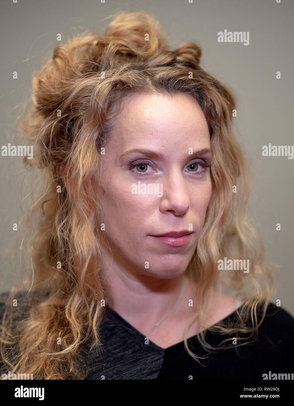 Berlin, Germany. 4th Mar 2019. Theatre director Yael Ronen, shot after ...