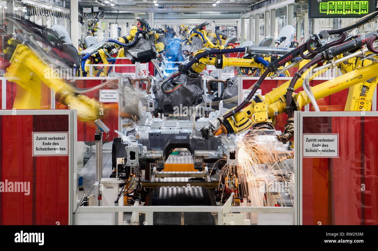 01 March 2019, Lower Saxony, Wolfsburg: Volkswagen substructures are ...
