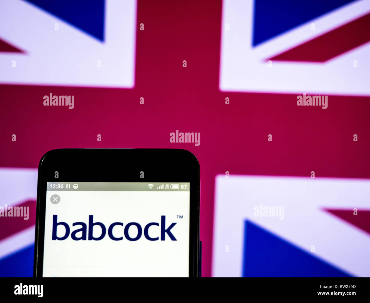 Babcock logo hi-res stock photography and images - Alamy