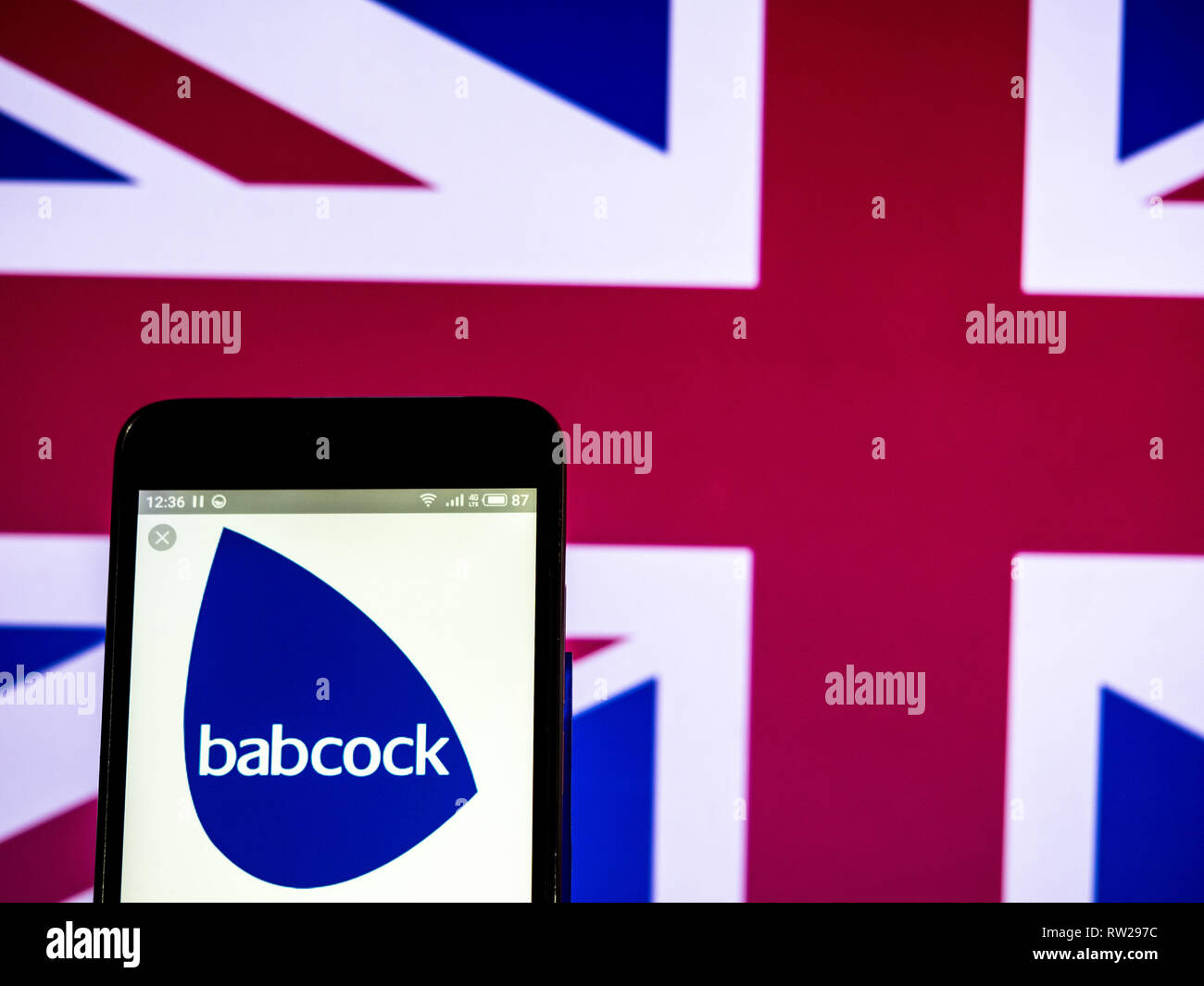 Babcock logo hi-res stock photography and images - Alamy