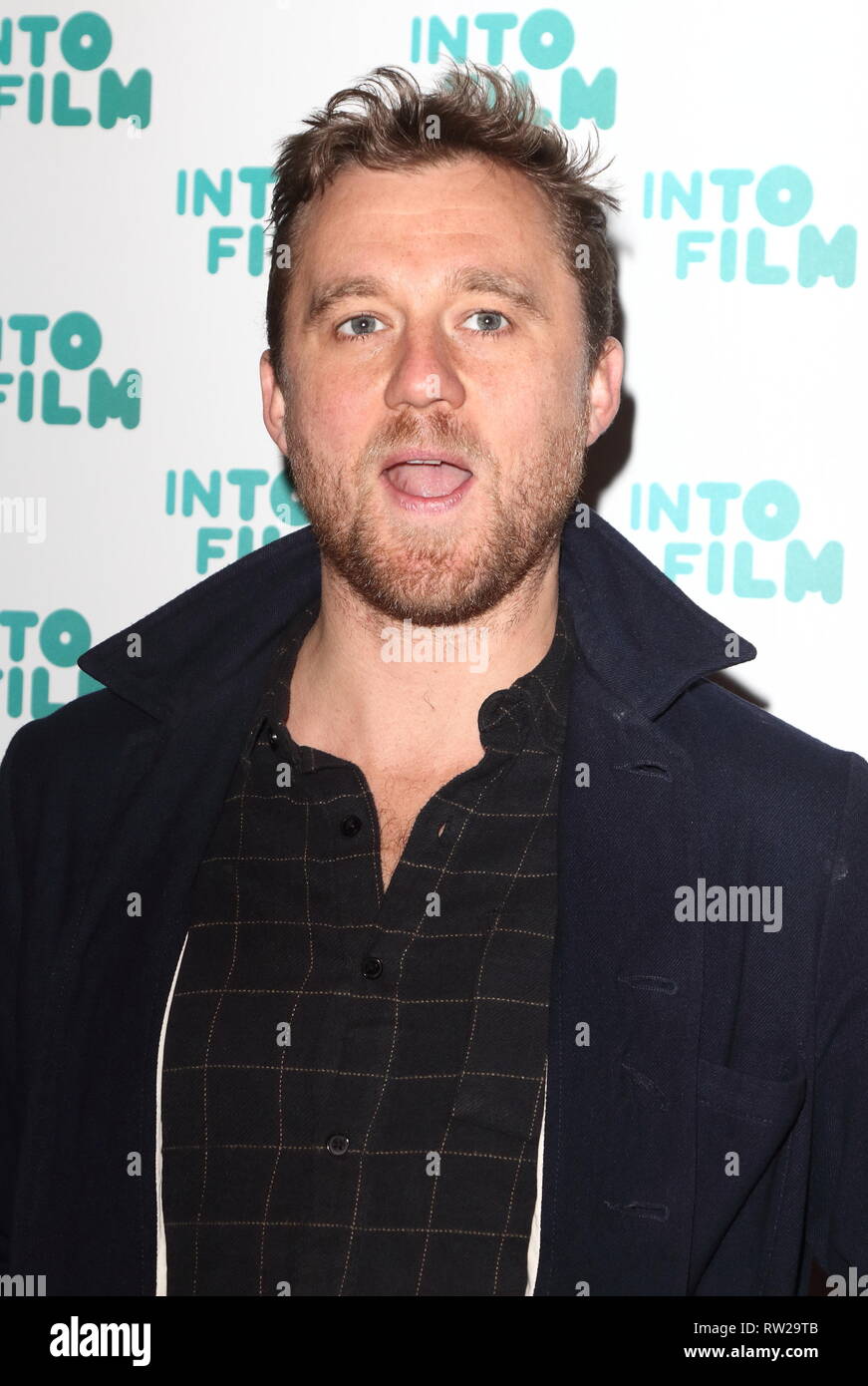 London, UK. 4th Mar, 2019. Michael Pearce seen during the Into Film ...