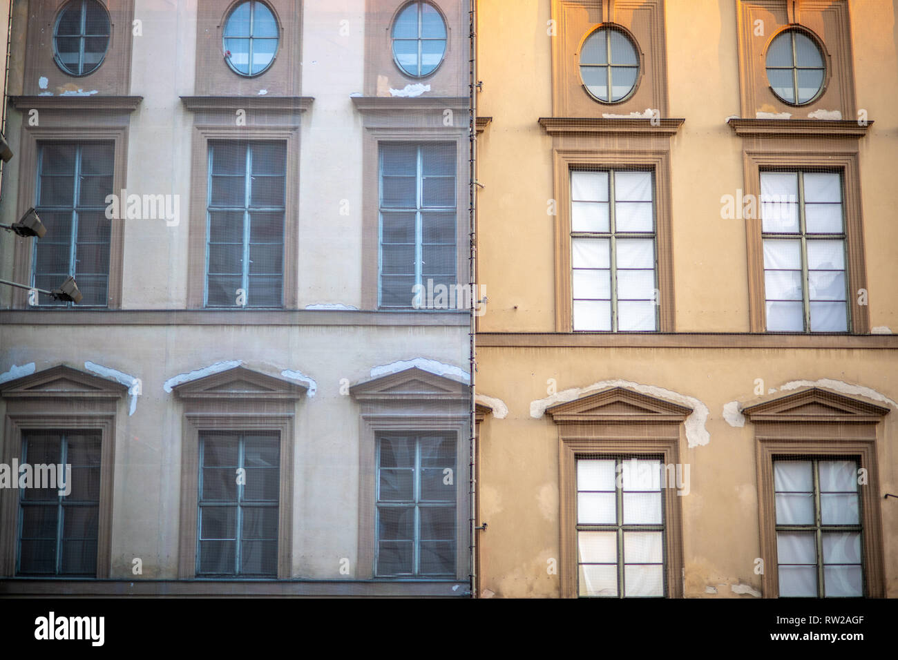 Windows on buildings in Munich, Germany Stock Photo - Alamy