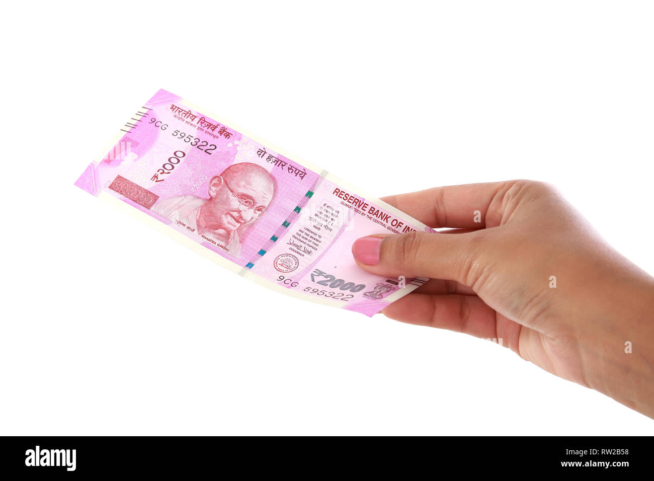 Indian rupee bank notes Cut Out Stock Images & Pictures - Alamy