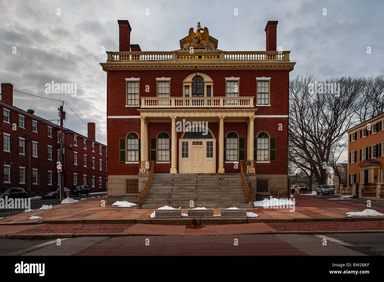 Custom House at the Salem Maritime National Historic Site (NHS) in ...