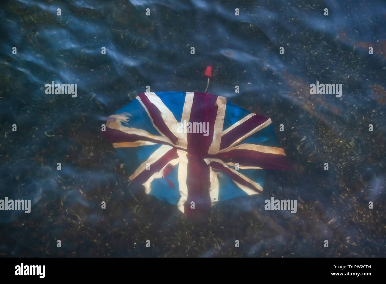 Broken union jack hi-res stock photography and images - Alamy