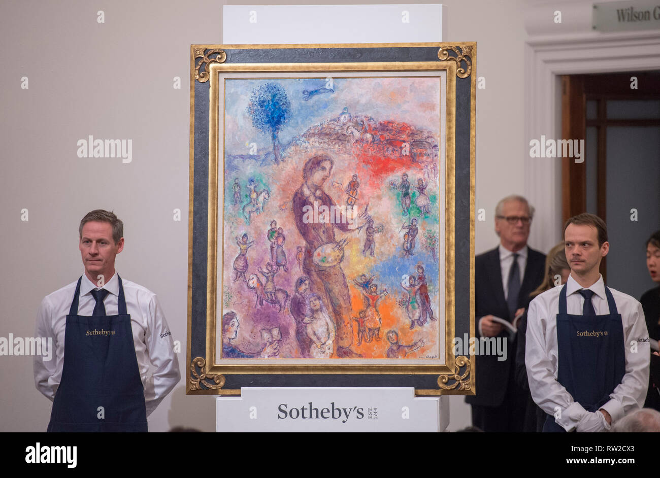 Chagall painting hi-res stock photography and images - Alamy