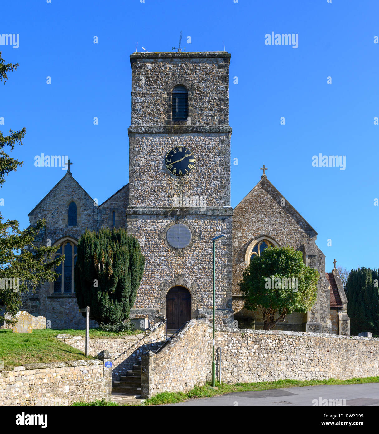 St Mary's parish church, Storrington, West Sussex, England, UK Stock ...