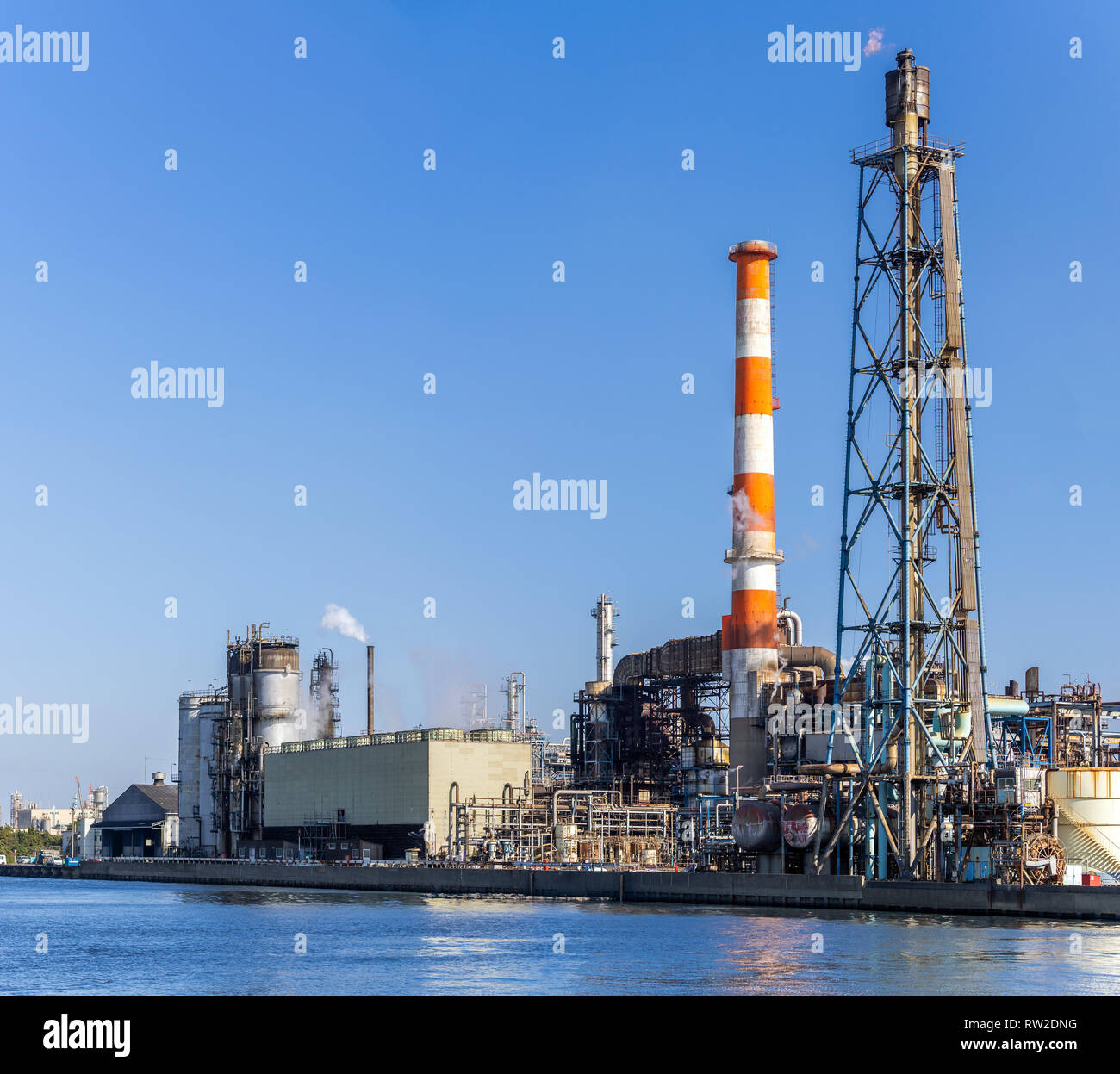 Oil petrochemical Factory plant with gas storage and structure of ...