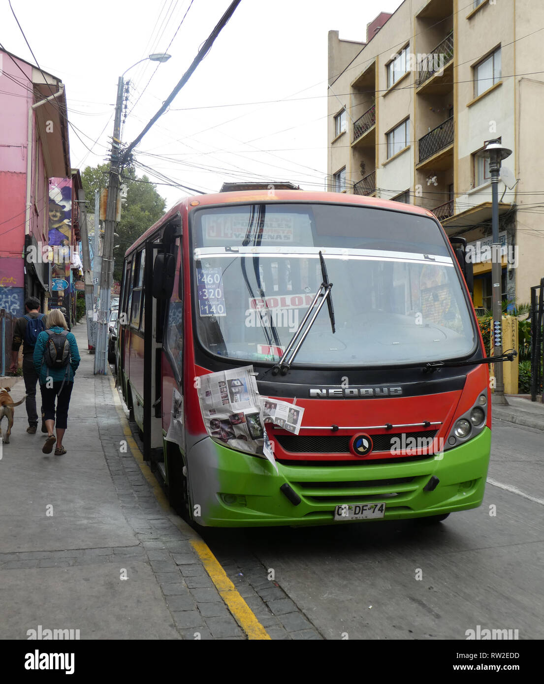 Neobus in Chile 2019 Stock Photo - Alamy