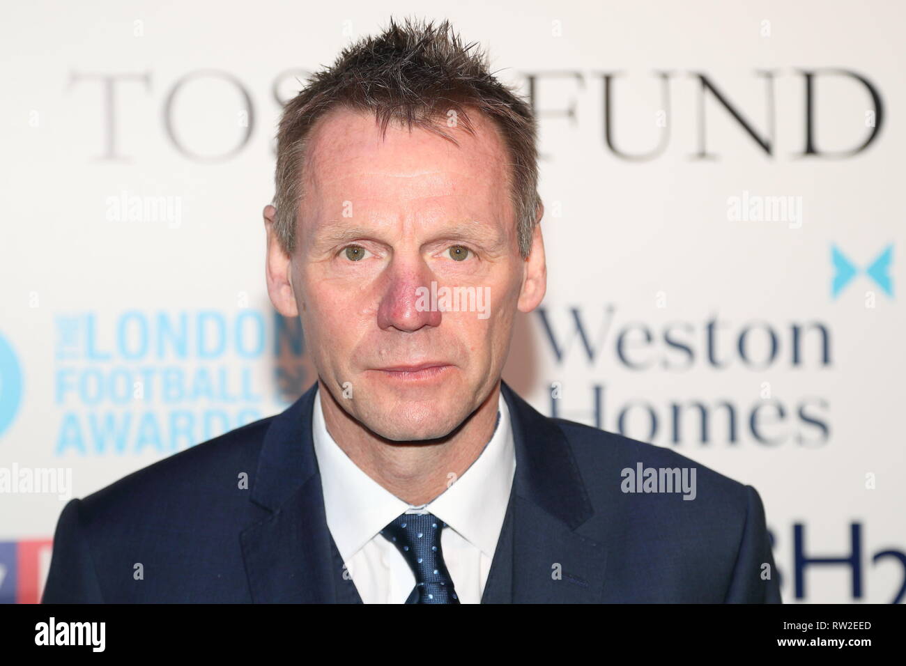 Stuart Pearce at the London Football Awards 2019 held in the Battersea ...