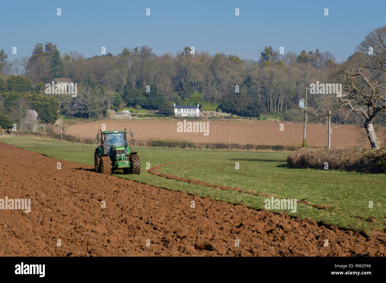 Spring ploughing hi-res stock photography and images - Alamy