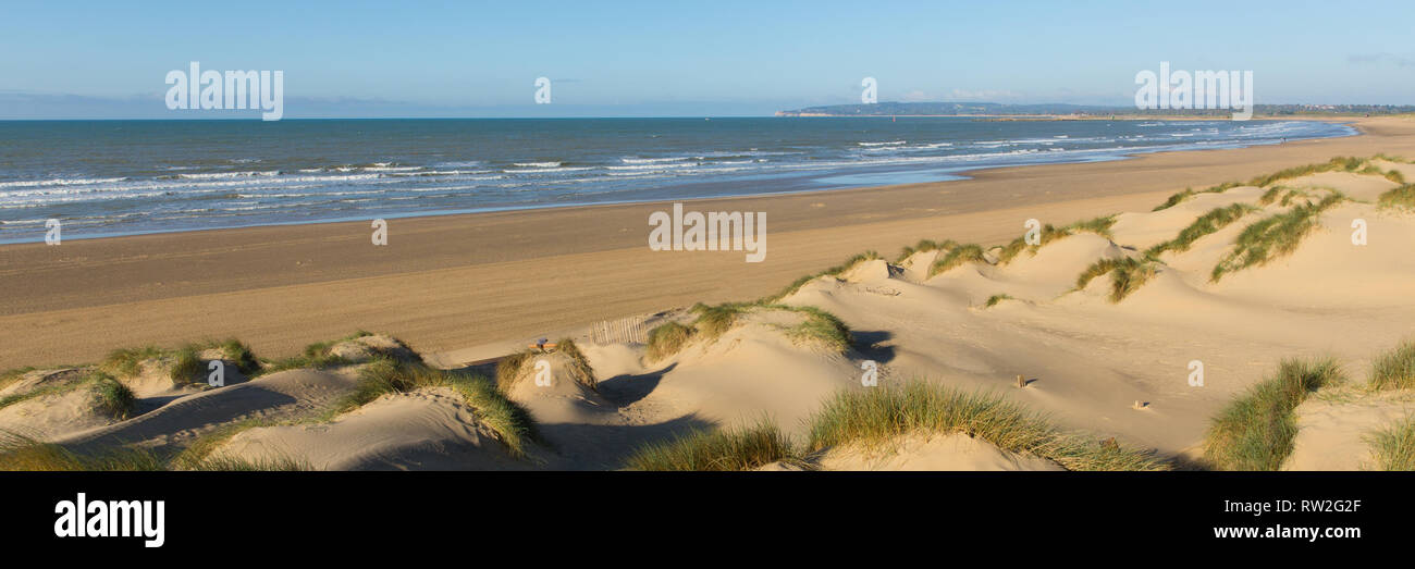 Camber Sands beach East Sussex UK a beautiful sandy beach near Rye and ...