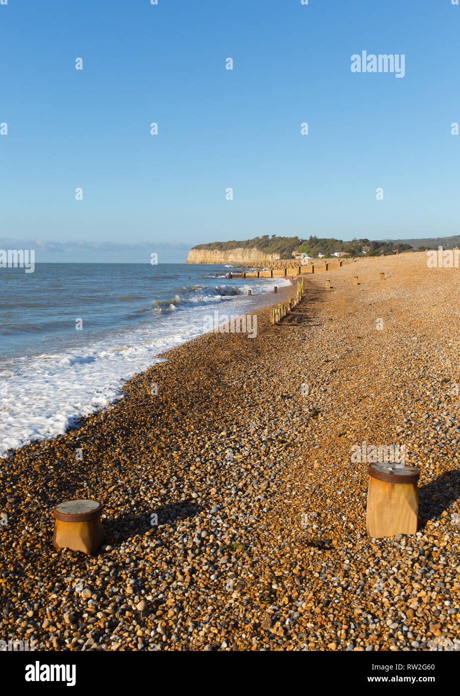Pett level beach near Fairlight Wood, Hastings and Battle East Sussex ...