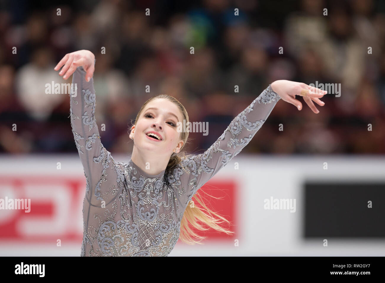 World figure skating champion maria hi-res stock photography and images ...