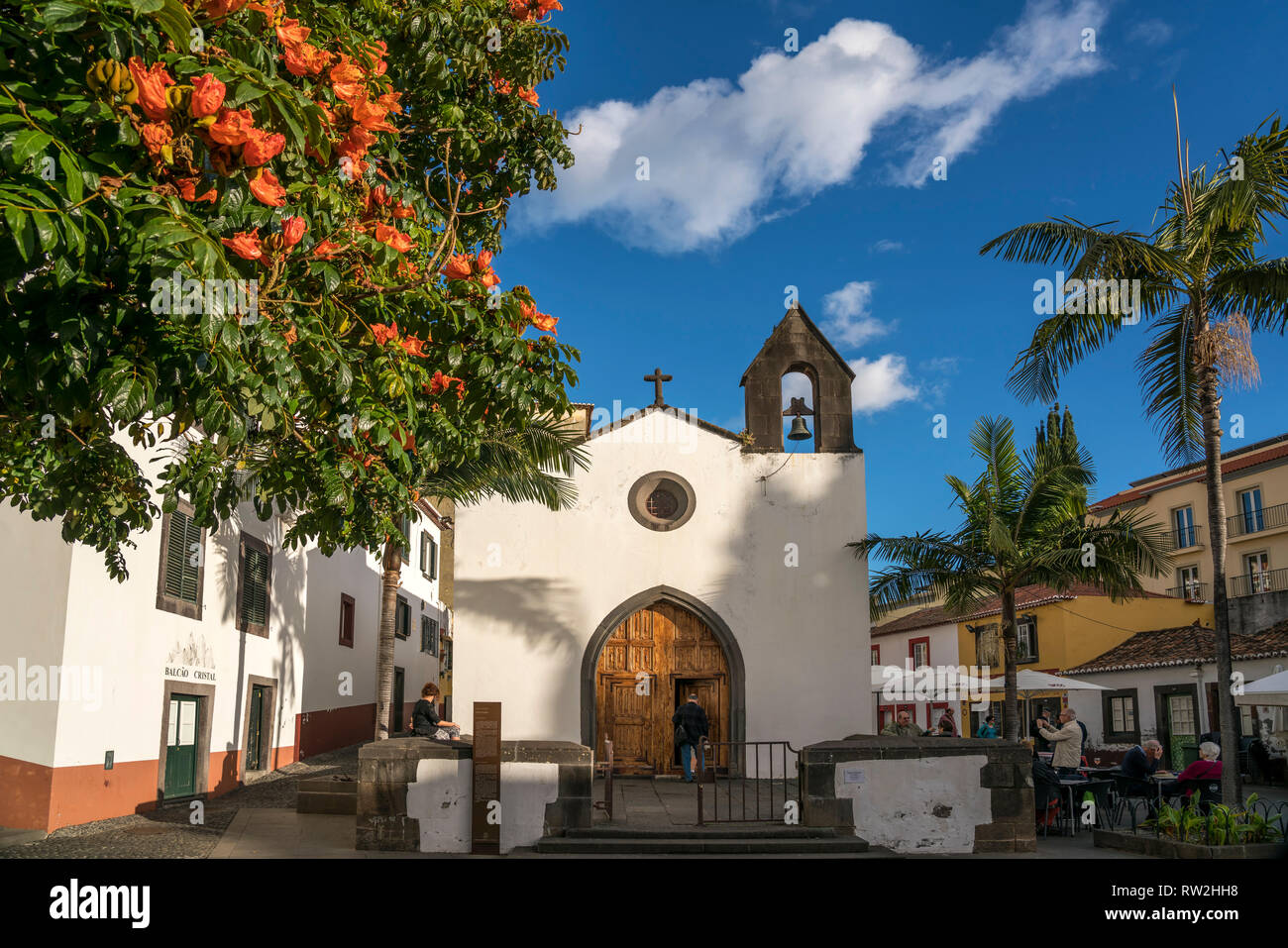 Kapelle der Corpo Santo in der Altstadt, Funchal, Madeira, Portugal ...