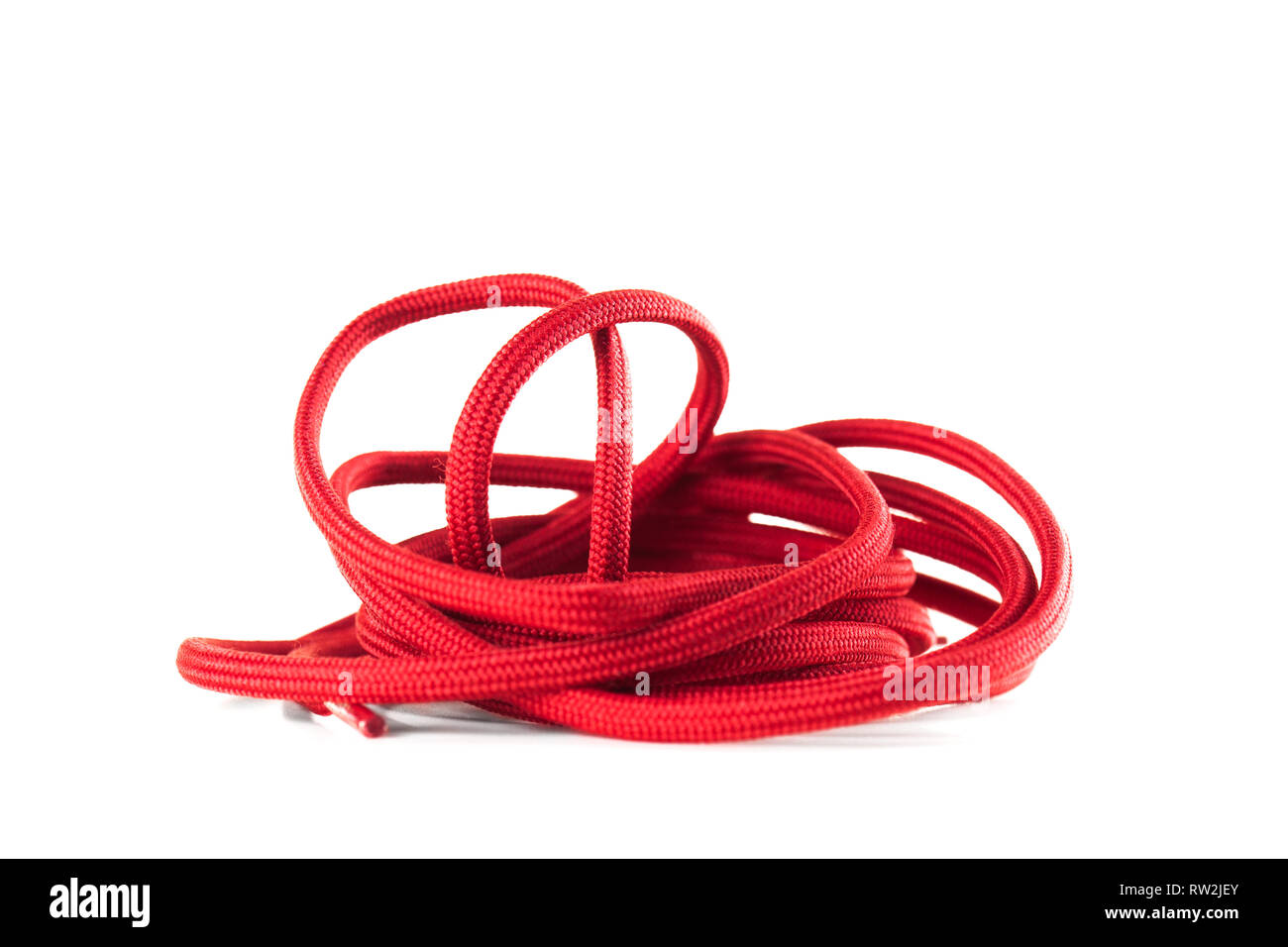 Red shoe laces hi-res stock photography and images - Alamy