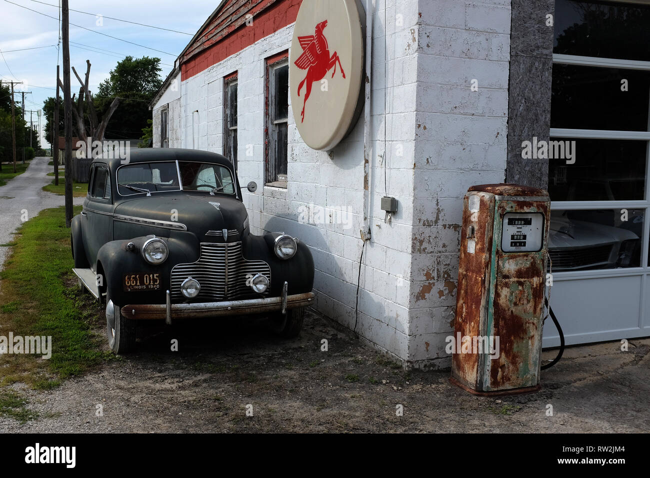Launch pad cafe route 66 hi-res stock photography and images - Alamy