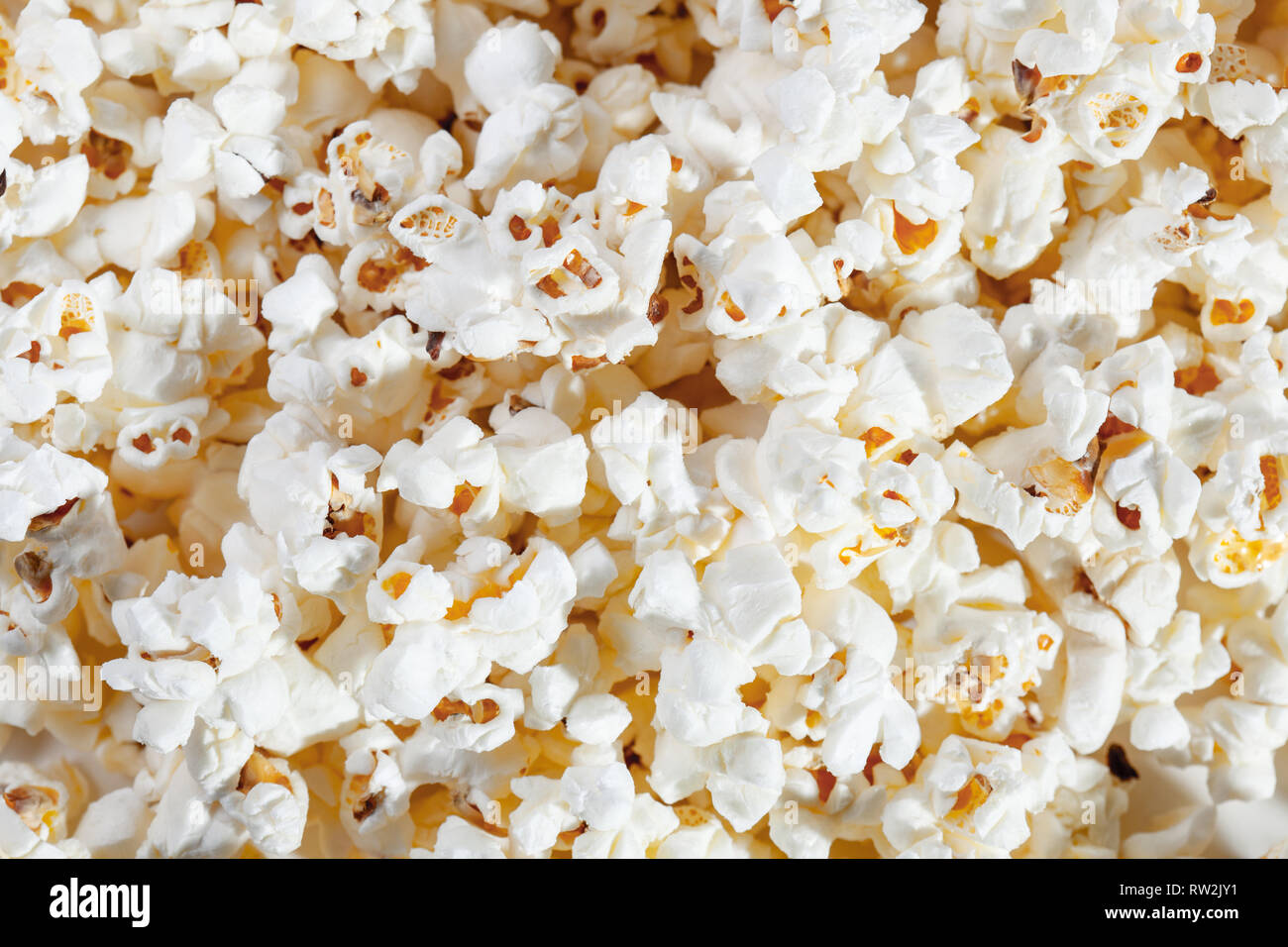 popcorn texture background, group of salted popcorns Stock Photo - Alamy