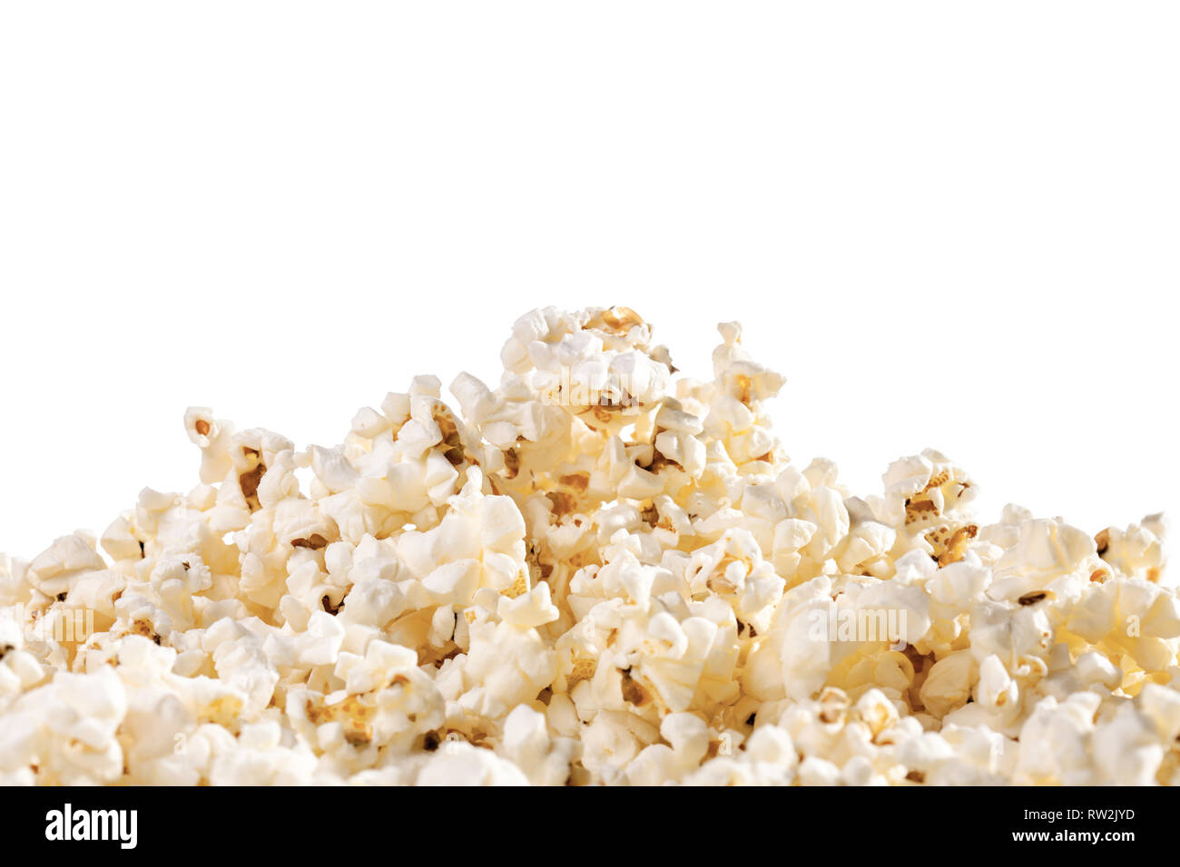pile of popcorn in shape of a mountain Stock Photo - Alamy
