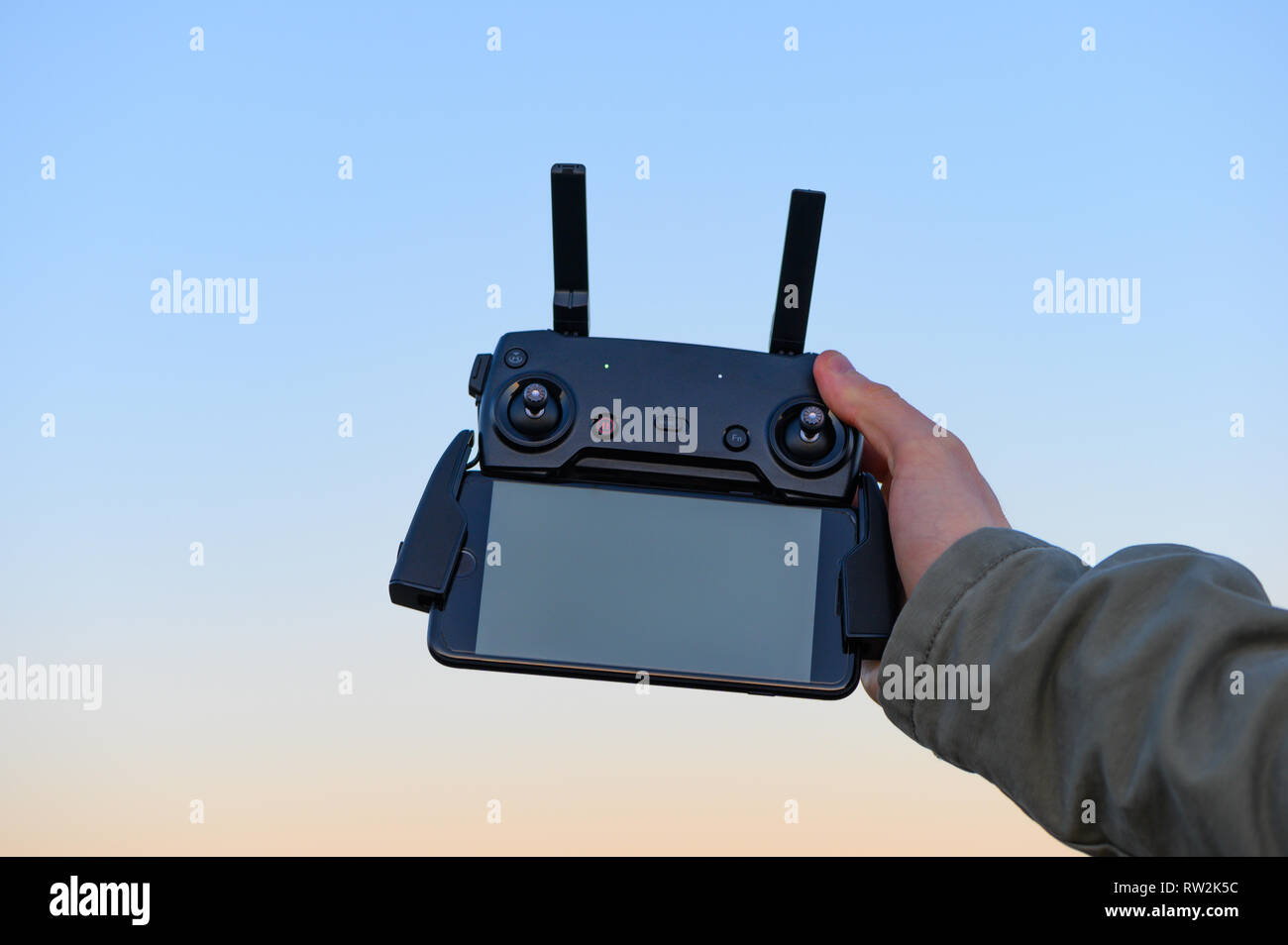 Remote control transmitter hi-res stock photography and images - Alamy