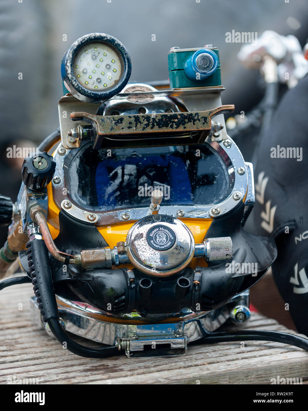 Trainee divers practise their skills in all aspects of the trade from ...