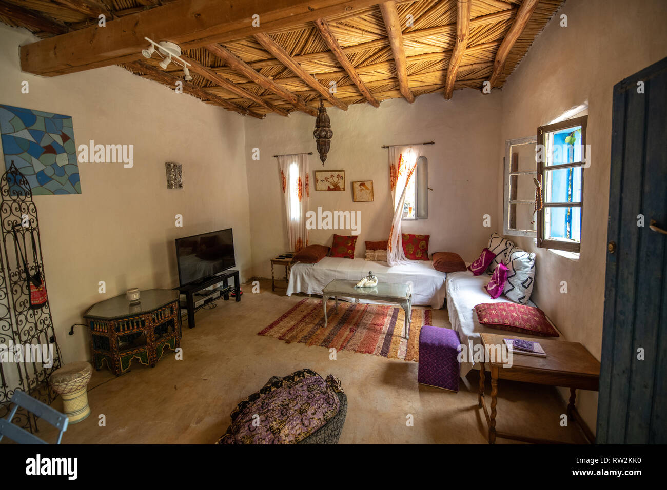 Thatched Roof Cottage Interior