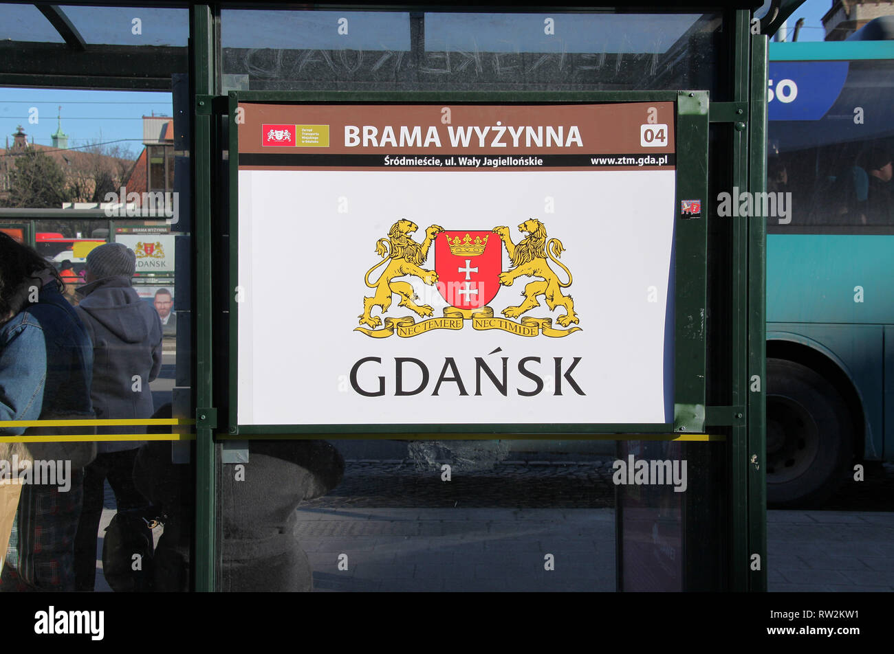 Gdansk coat of arms hi-res stock photography and images - Alamy