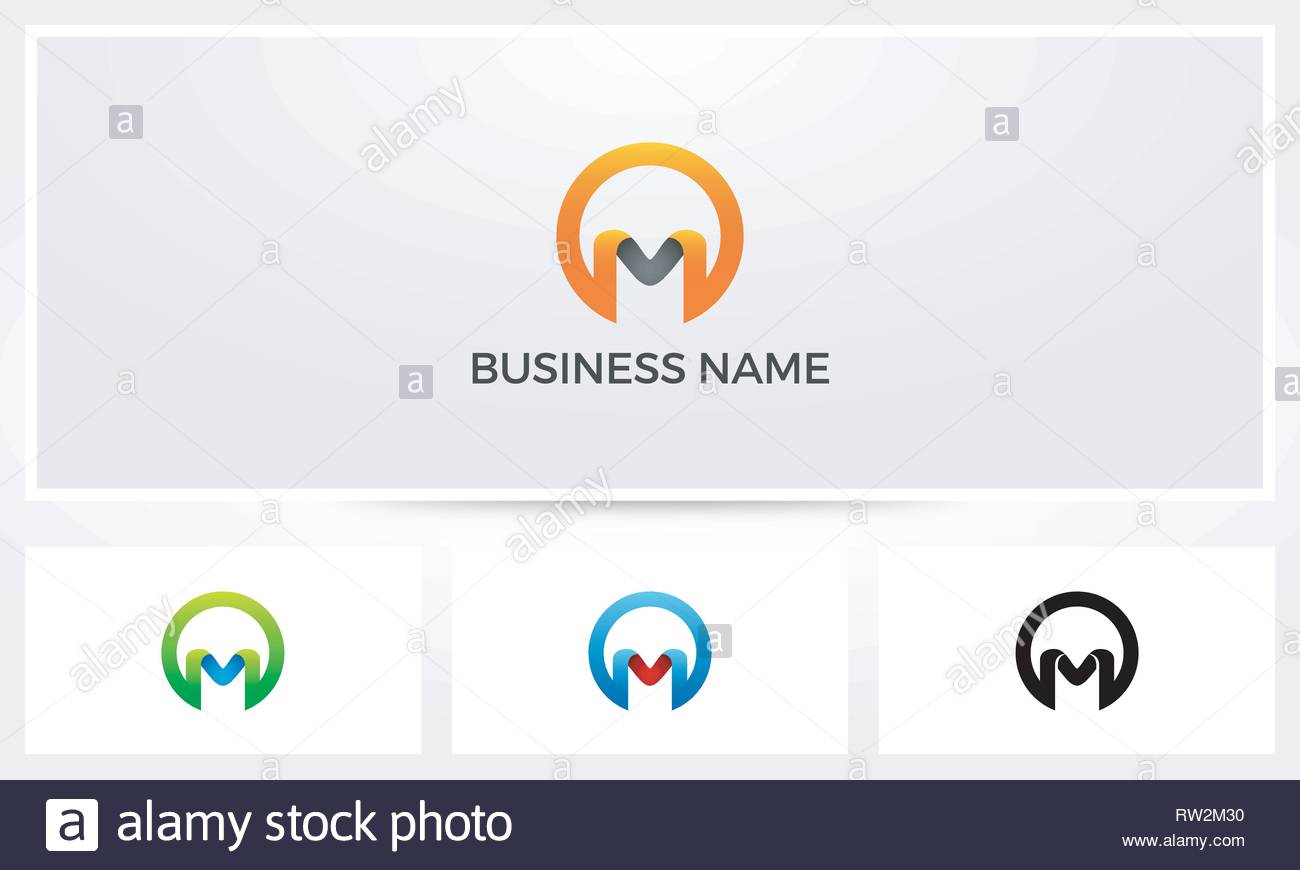 Letter M Logo Stock Photos & Letter M Logo Stock Images - Alamy