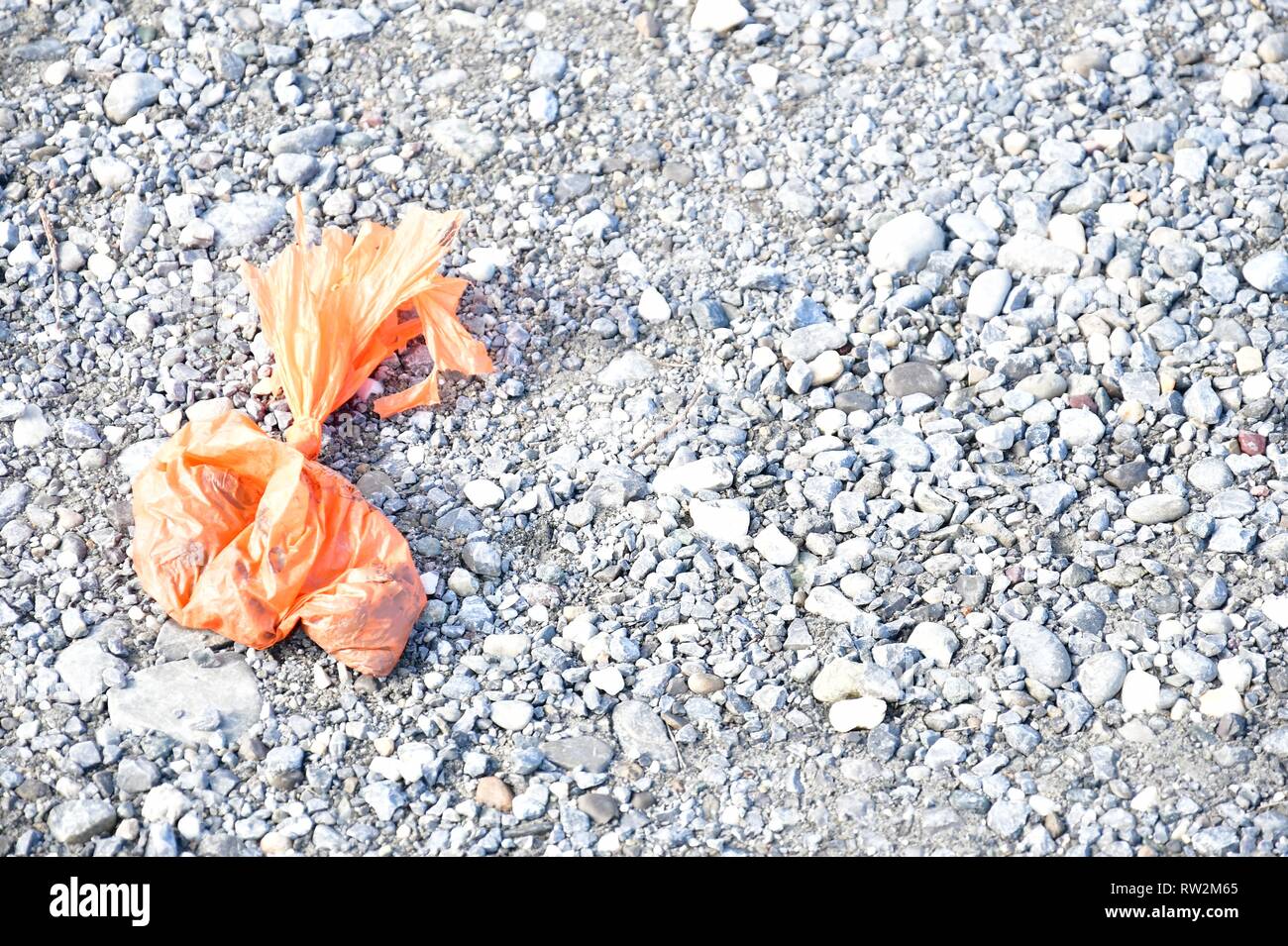 outdoor, outside, daylight,plastic pollution everywhere in nature ...