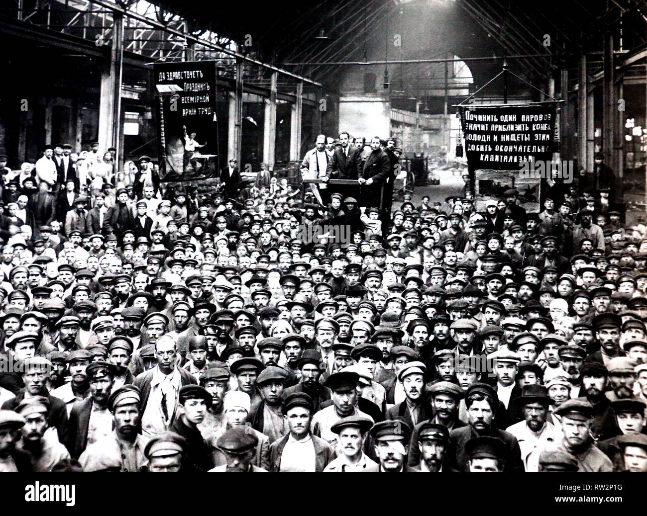 "New elections to the Petrograd soviet at the Putilov factory, after ...