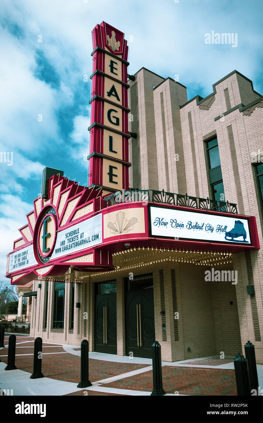 Classic yet modern local theatre Stock Photo - Alamy