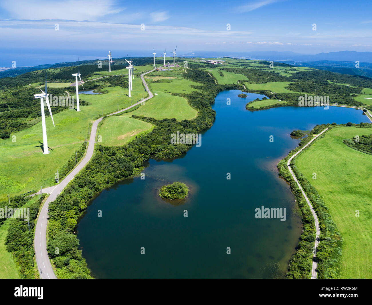 Akita japan aerial hi-res stock photography and images - Alamy