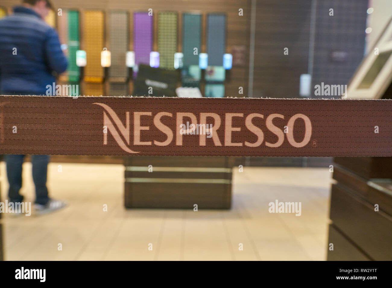 Nespresso sign hi-res stock photography and images - Alamy