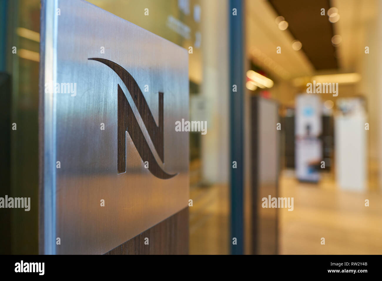 Nespresso store sign hi-res stock photography and images - Alamy